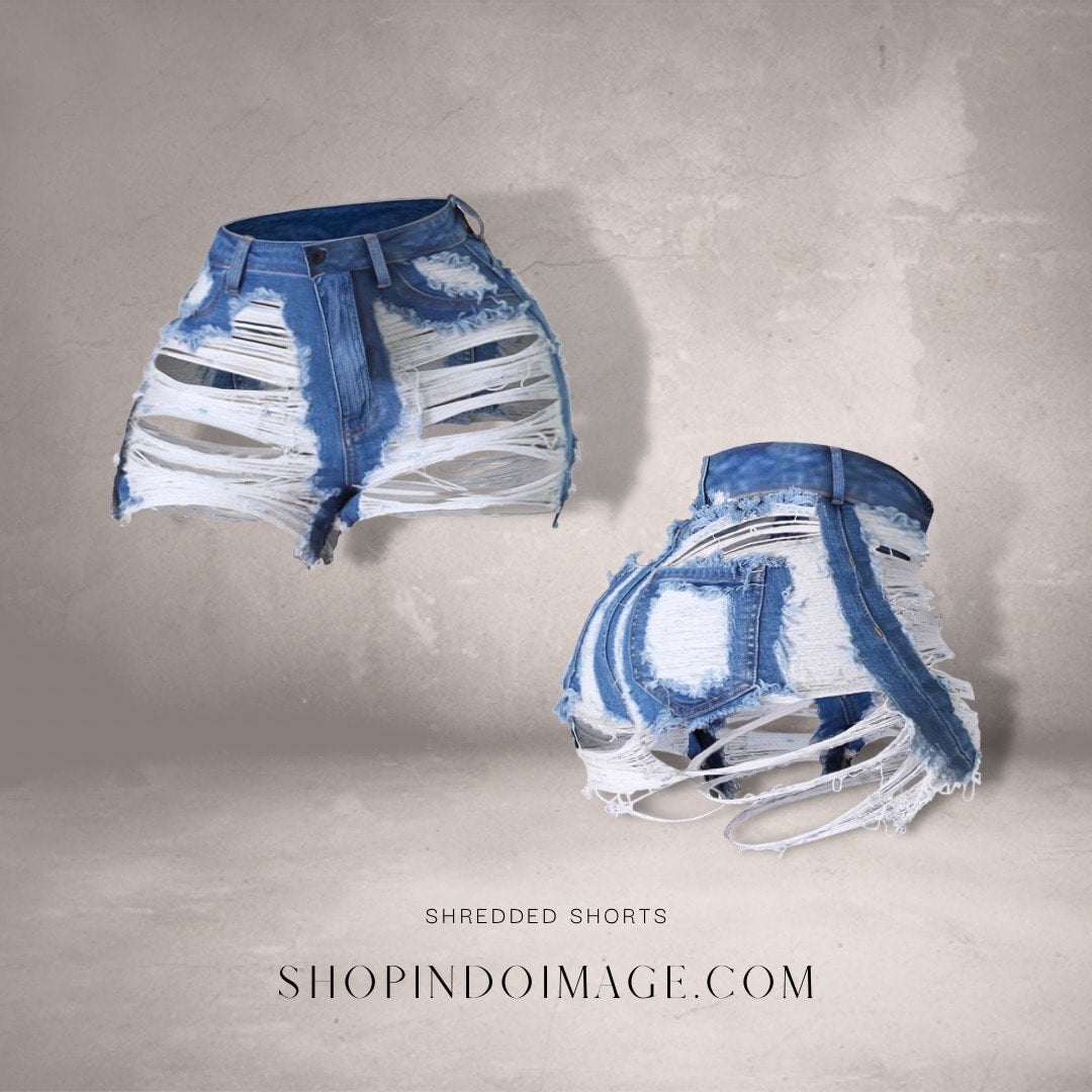 Shredded Shorts | Indo Image